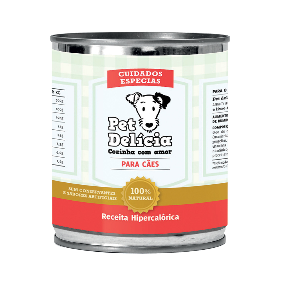 Ração Úmida Pet Delícia Dieta Hipercalórica para Cães Adulto | Petz