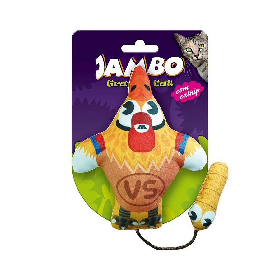 Brinquedo Cat Grafic Bird Jambo para Gatos Laranja | Petz
