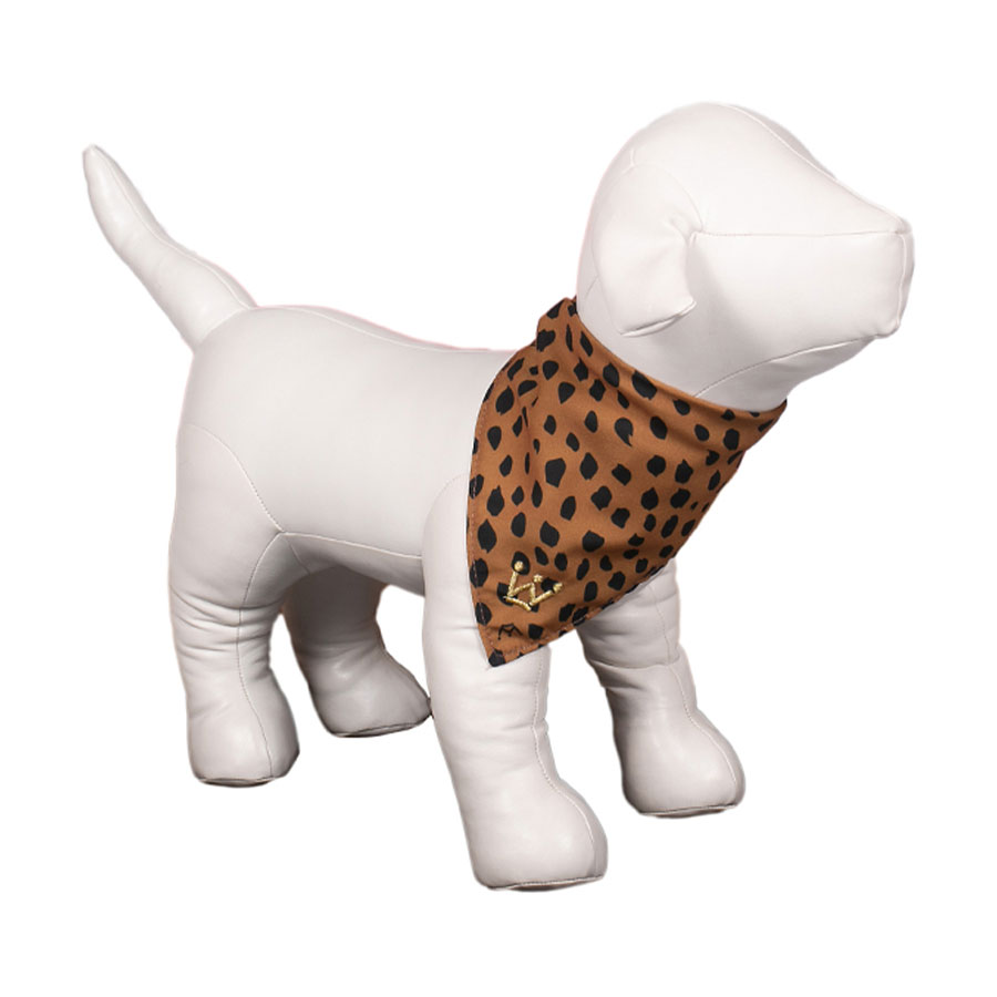 Bandana Woof Pet BW Ocre para Cães e Gatos | Petz