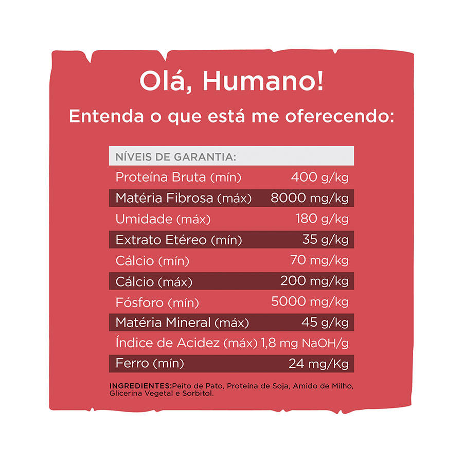 Petisco Just Steak de Pato para Cães e Gatos | Petz