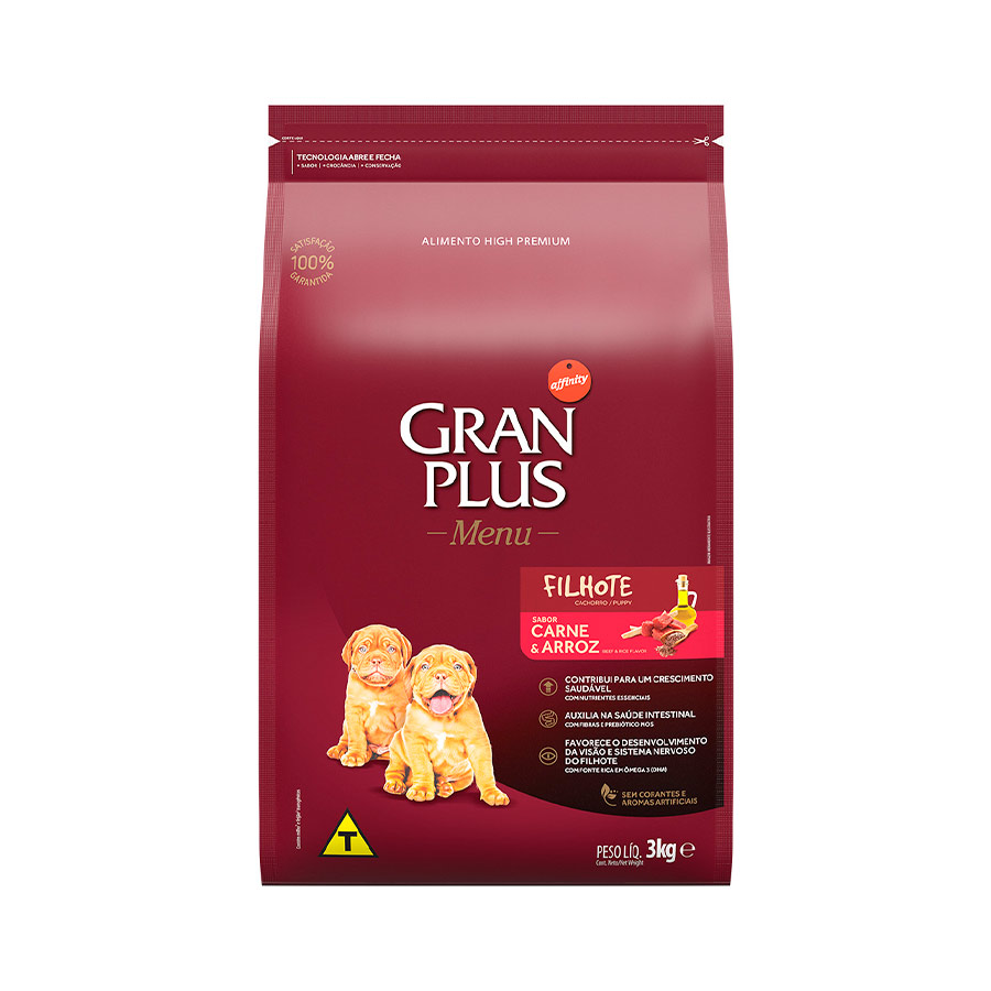 Gran Plus filhotes: a ração ideal para os cãezinhos | Petz