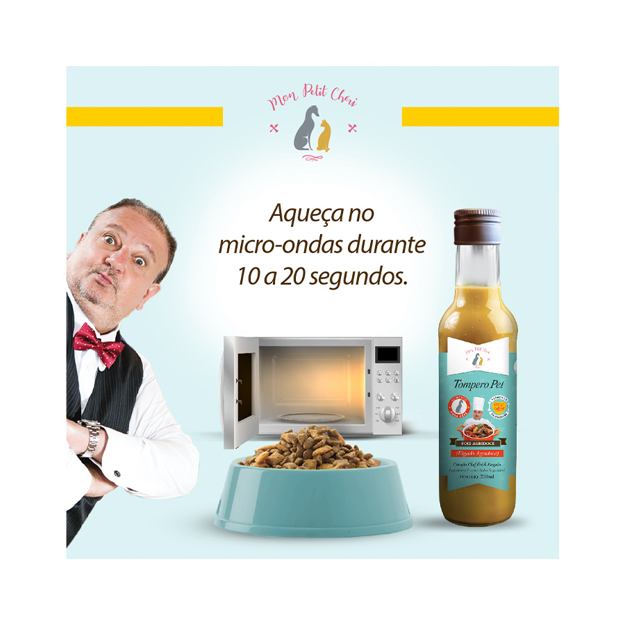 Tompero Mon Petit Cheri para Cães Sabor Fois Agridoce 250ml | Petz