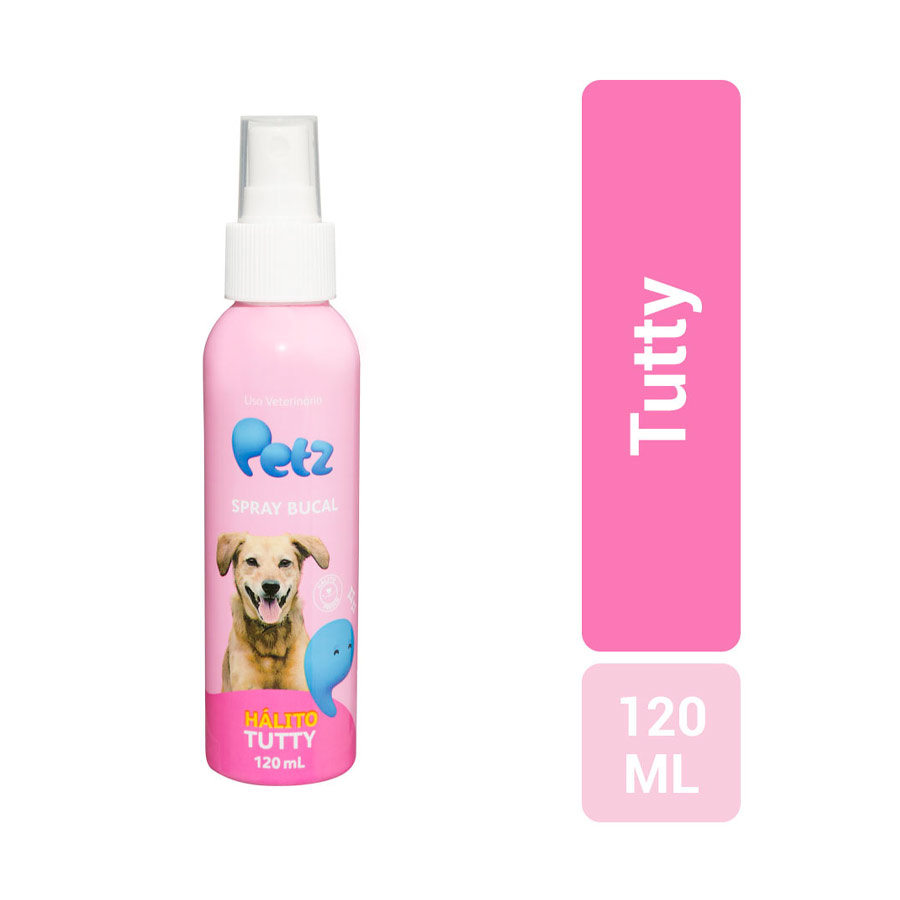 Spray Bucal Petz Tutty: ideal para cães e gatos | Petz