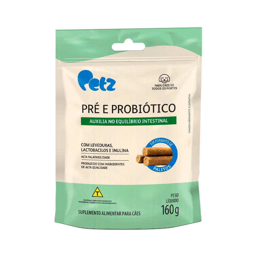 Suplemento Alimentar Petz Pré e Probiótico para Cães | Petz