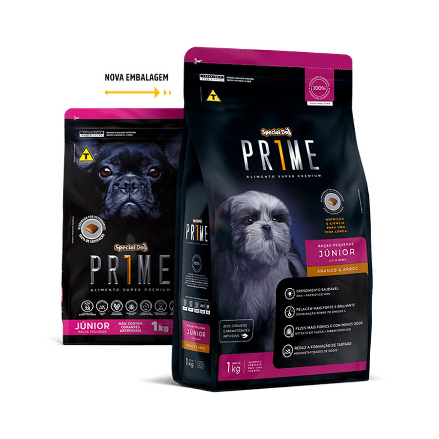 Special Dog Prime Júnior raças pequenas: para filhotes | Petz