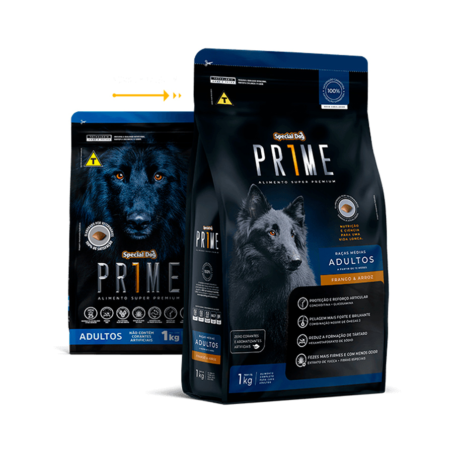 Ração Special Dog Prime: alimento para cães adultos | Petz