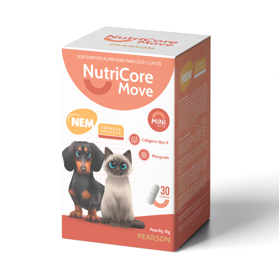 Suplemento Alimentar NutriCore Move Mini para Cães e Gatos - | Petz
