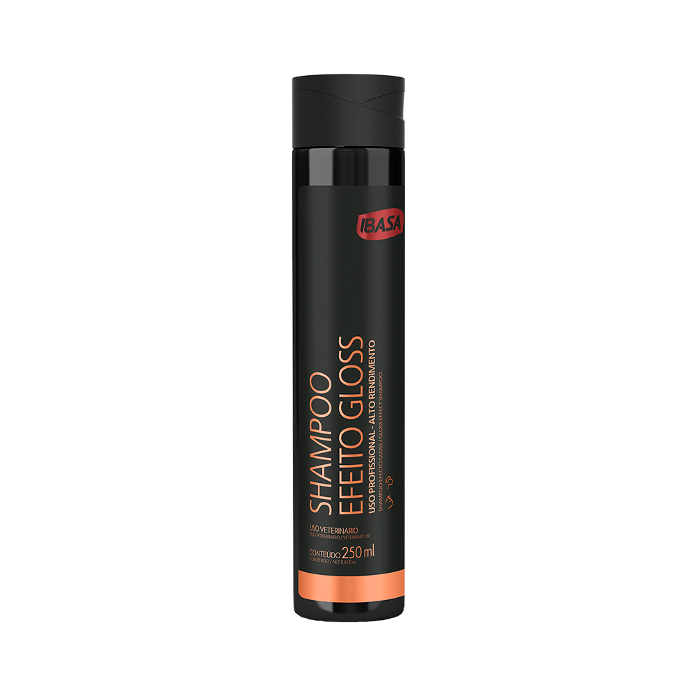 Shampoo Ibasa Efeito Gloss para Cães e Gatos 250 ml | Petz