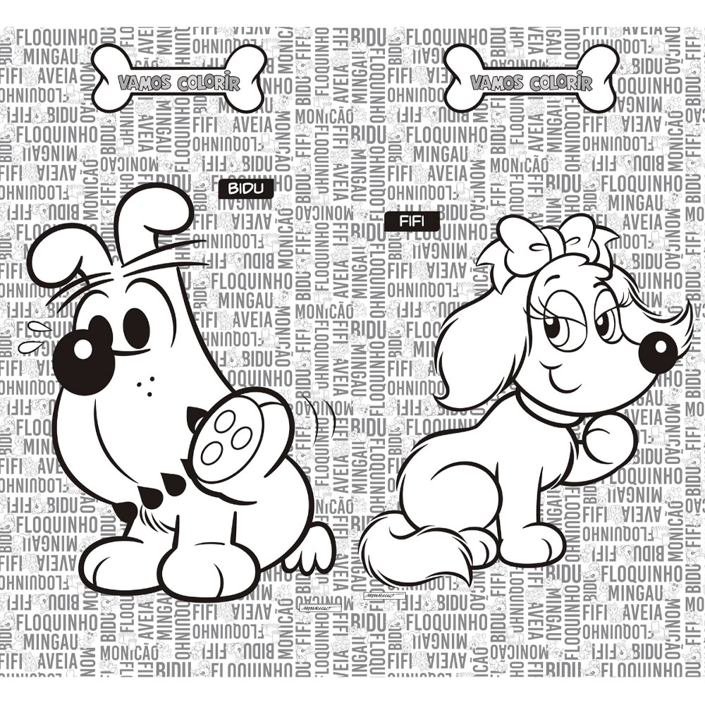 Jornal Higiênico Pet's Paper Turma da Mônica Pets - 50 Folha | Petz